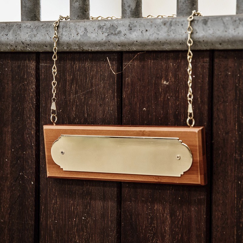 Plaque de box Kentucky - accessoires écurie
