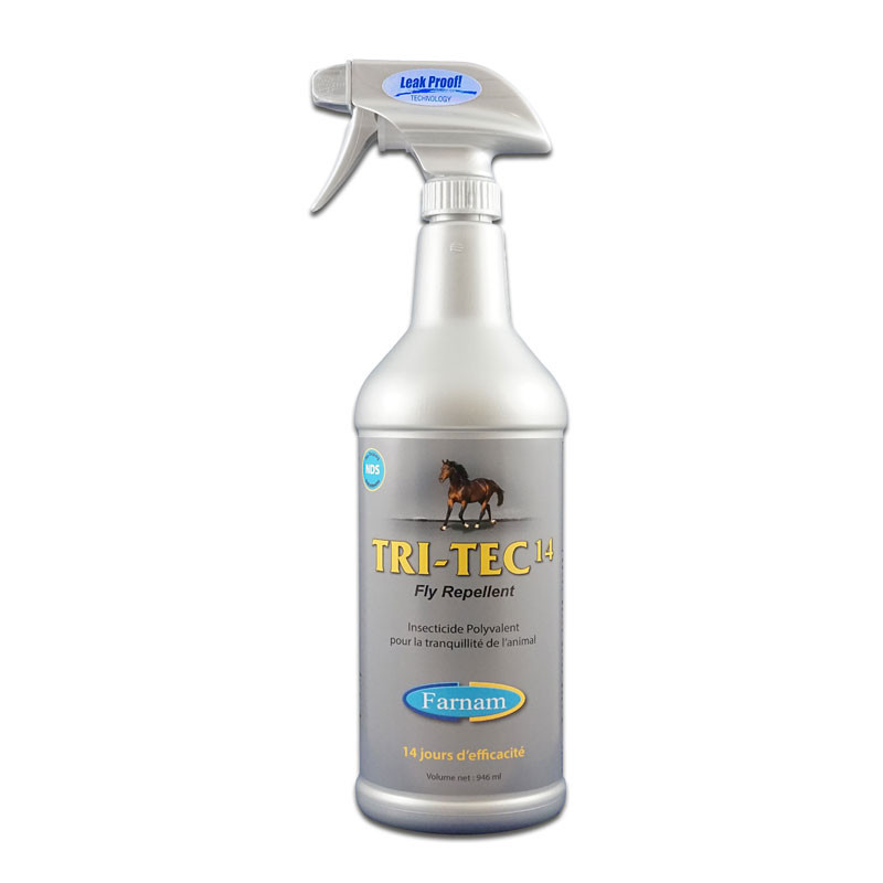 Répulsif insectes Tri-Tec 14 946ml Farnam - Anti mouches cheval