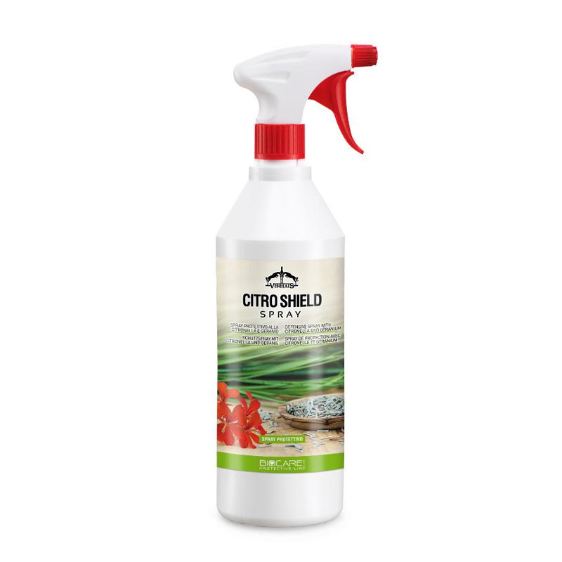 Spray répulsif insectes Citro Shield Veredus - Anti mouches cheval