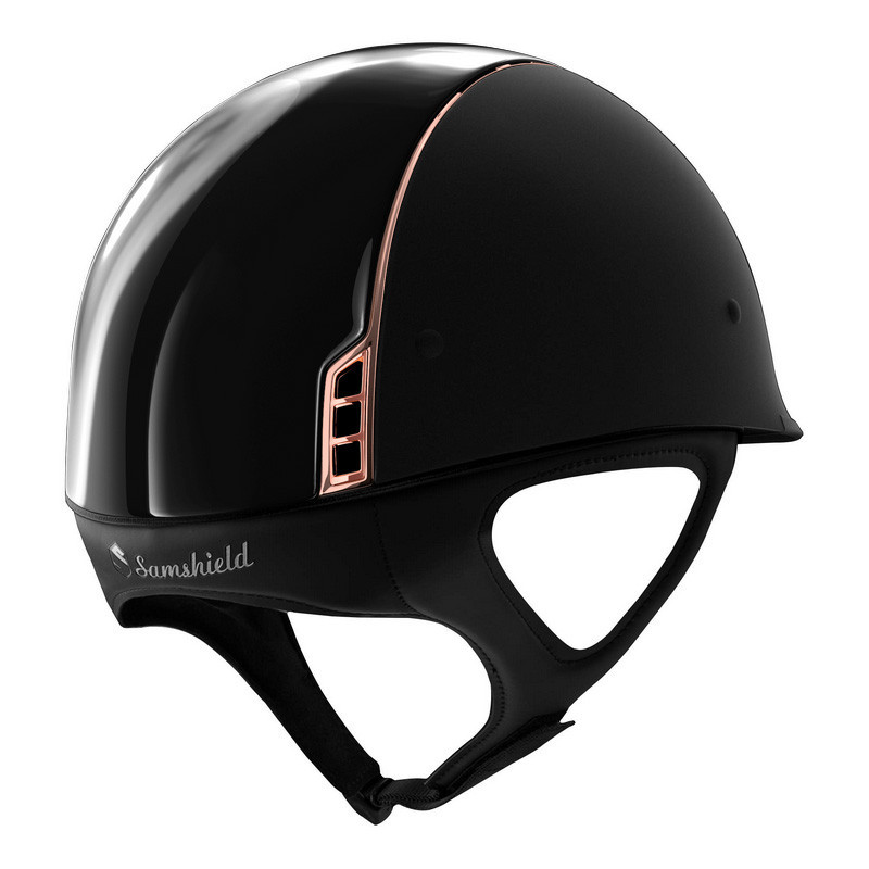 Casque Shadowrace matt/glossy Rose Gold Samshield
