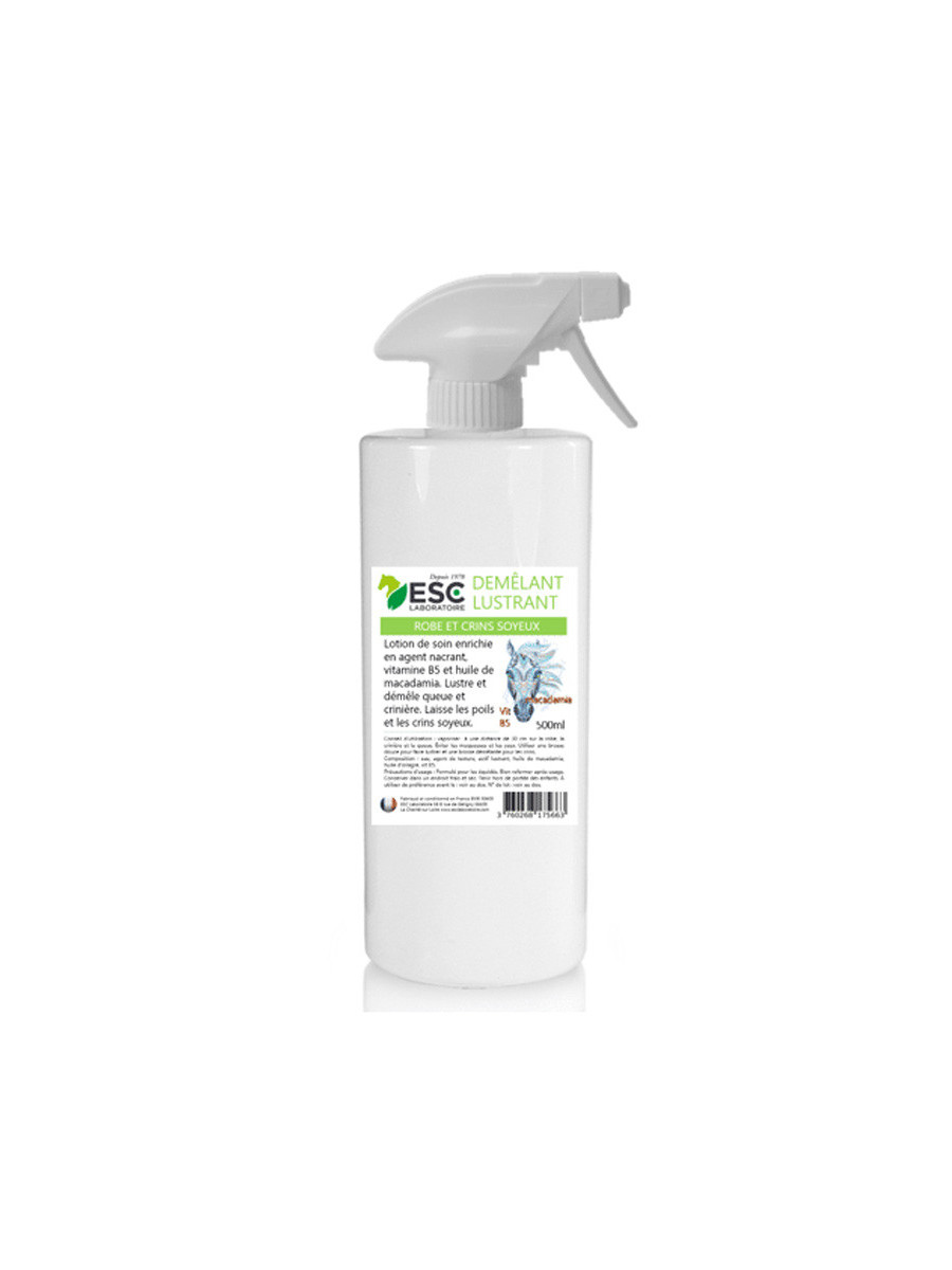 Spray démêlant lustrant 500 ml ESC