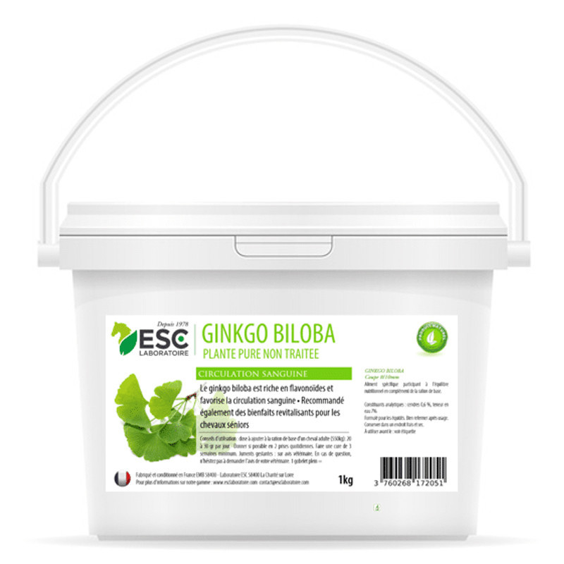 Complément alimentaire Ginkgo Biloba 1 kg ESC