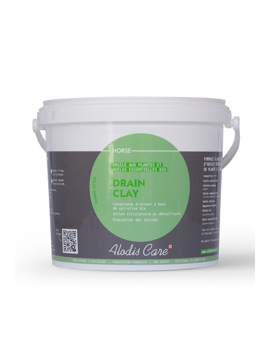 Cataplasme drainant Drain Clay 10 kg Alodis Care