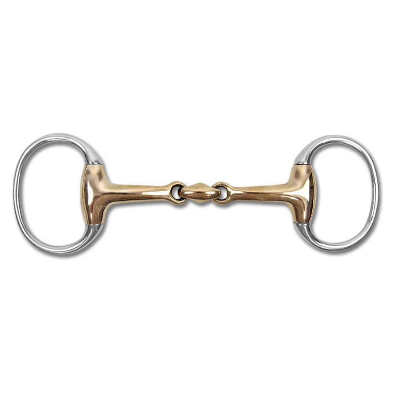 Mors à olive Cupris double brisure massif 18mm Waldhausen